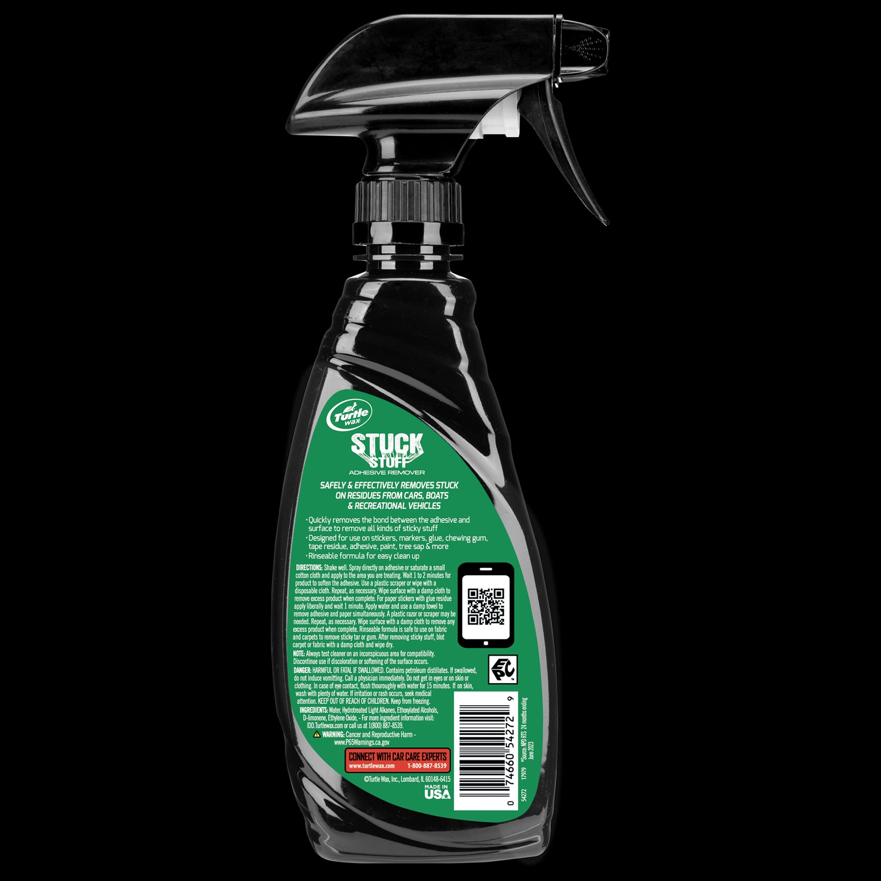 Stuck Stuff Adhesive Remover | Sticky Cleaner | Remove Residue