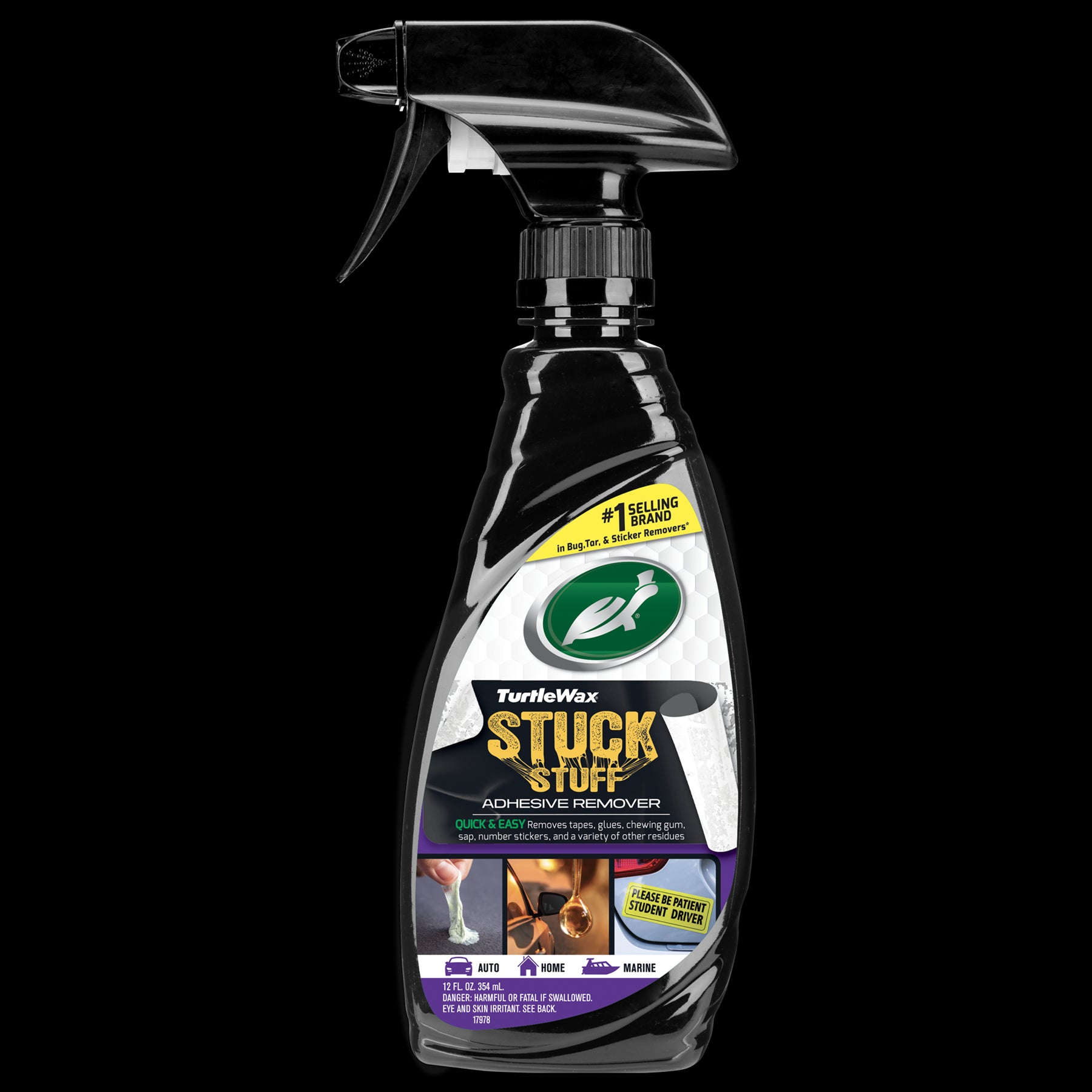 Stuck Stuff Adhesive Remover | Sticky Cleaner | Remove Residue