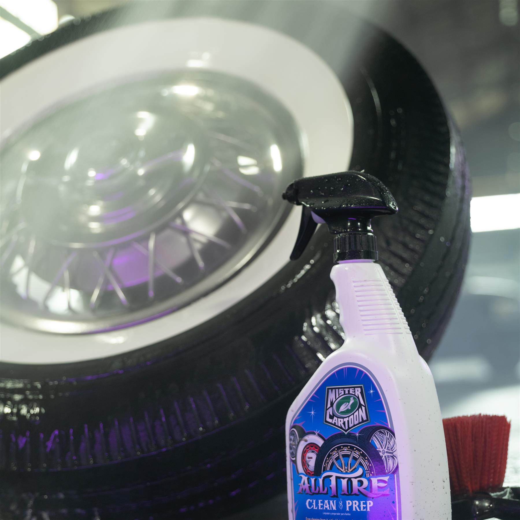 All Tire Clean & Prep 32oz | Wheel & Tire | Mister Cartoon