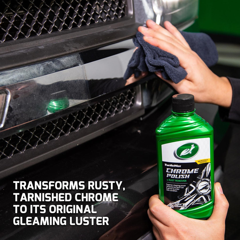 Chrome Polish & Rust Remover, 10 fl oz | Turtle Wax US Store